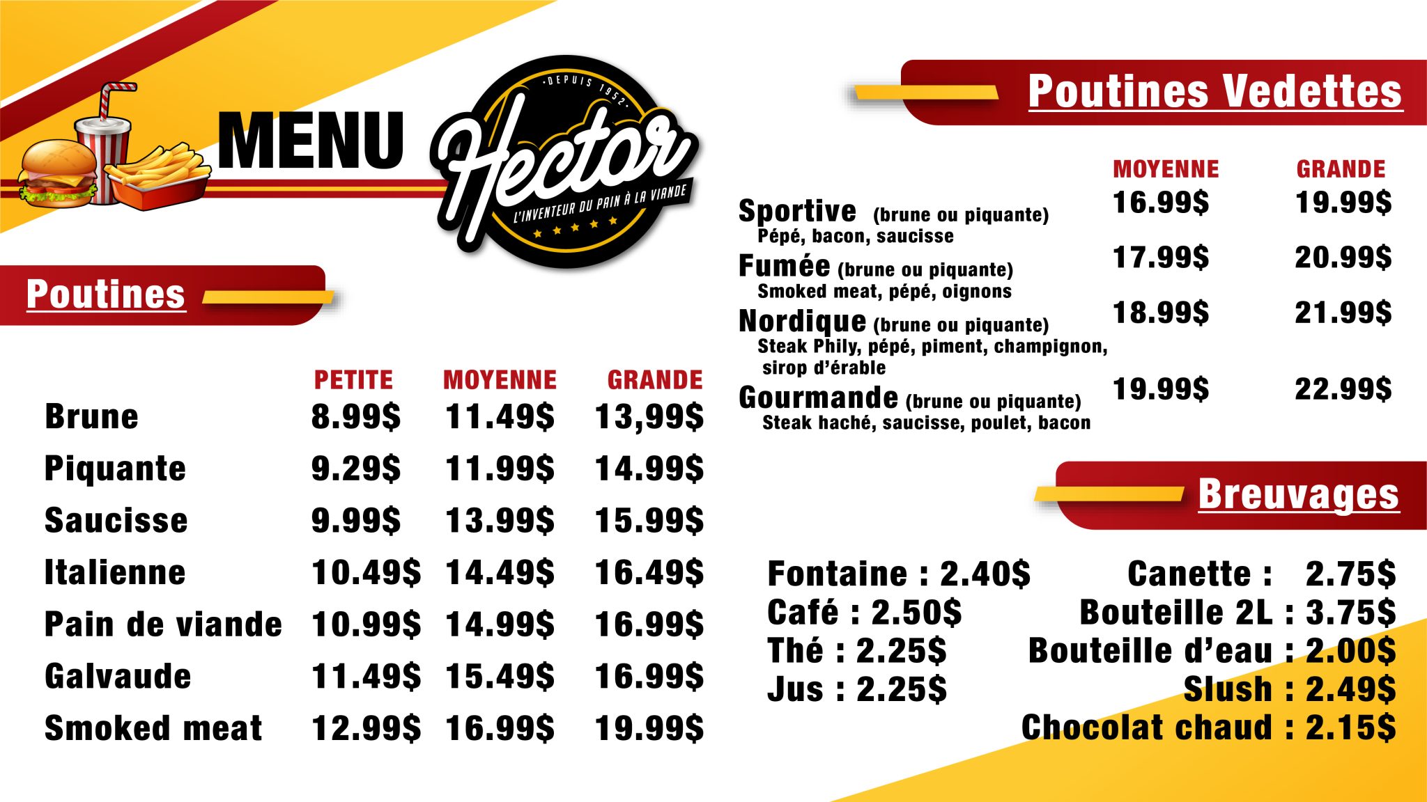 Hector – L'inventeur du pain a la viande