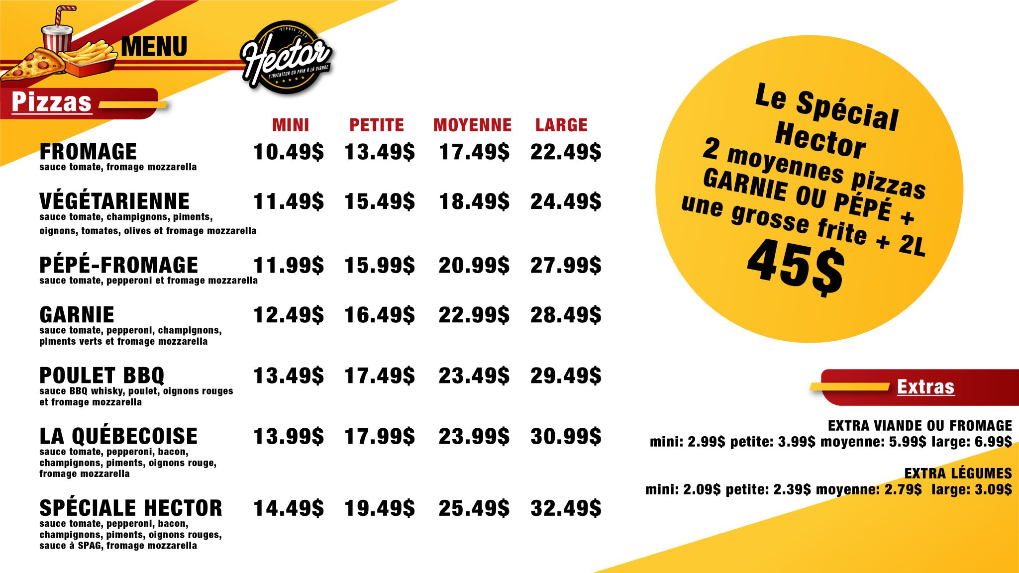 Hector – L'inventeur du pain a la viande