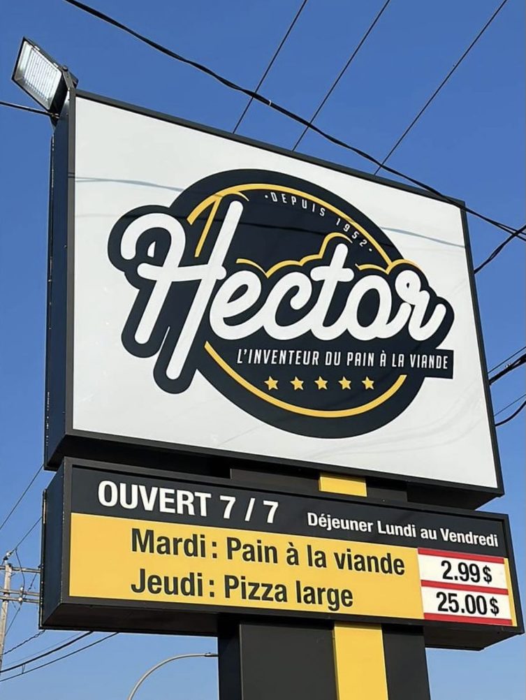 Hector – L'inventeur du pain a la viande
